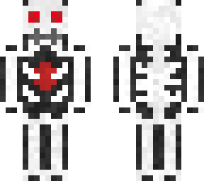 red skeleton | Minecraft Skins