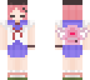 Yuki - School-Live! | Minecraft Skin