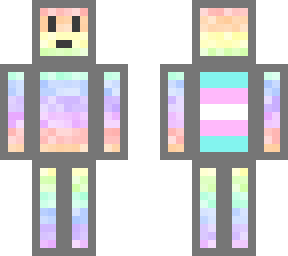 trans flag | Minecraft Skins