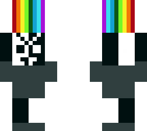 Evil colorless boy | Minecraft Skin