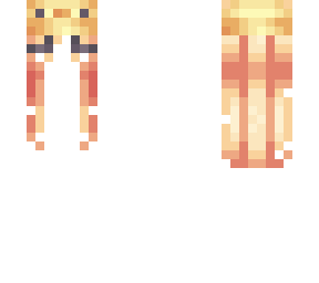 *+ the golden axolotl +* hb | Minecraft Skin