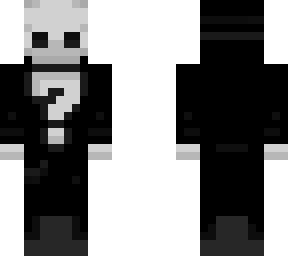black question mark | Minecraft Skins