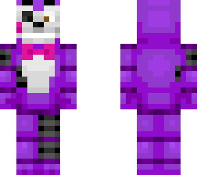 FNAF - Five Nights at Candy's 2 - Withered New Cindy | Minecraft Skin