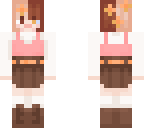 moomoo button up | Minecraft Skin