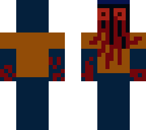 Redmist Squid ward | Minecraft Skin