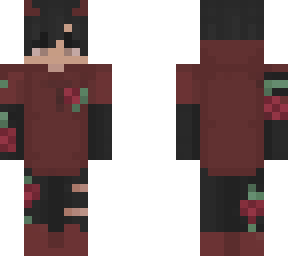 Rose Demon | Minecraft Skin