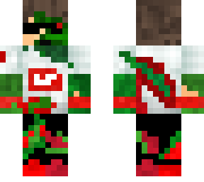 zombified nika tmg | Minecraft Skin