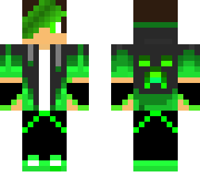 Creeper Wolf Boy | Minecraft Skin