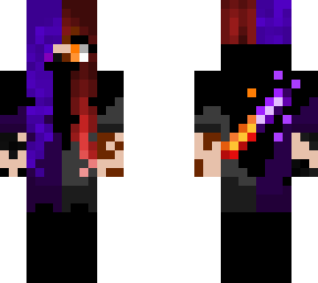 Enderblaze girl | Minecraft Skin