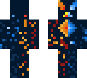 Frosty Fire Husk, its backwards so the face is pointing back, srry ...