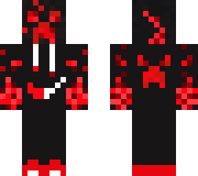 Hell fire Robotic creeper | Minecraft Skin