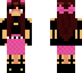 pink goth | Minecraft Skins
