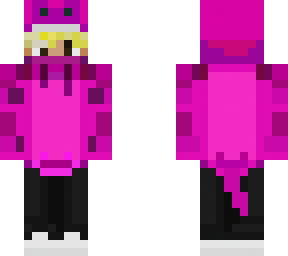 pink lizard boy | Minecraft Skin
