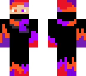 purple flame | Minecraft Skins