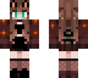 raccoon girl | Minecraft Skins