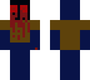 Redmist Squid ward | Minecraft Skin