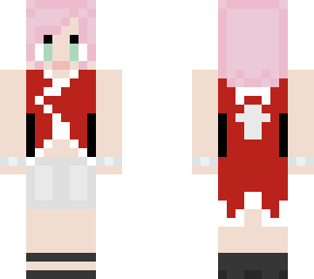 sakura haruno shippuden anime | Minecraft Skins