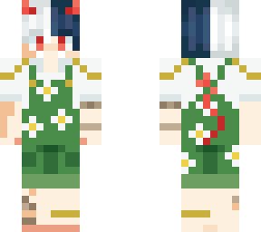 star loop smp skin daisies and scars and teeth | Minecraft Skin