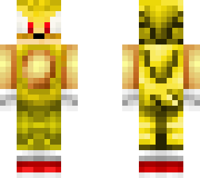 Super Sonic | Minecraft Skin