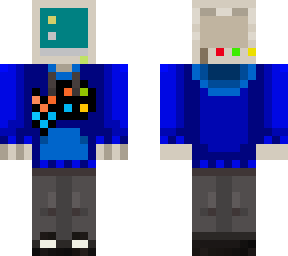 Windows 95 Computer/Monitor Head | Minecraft Skin