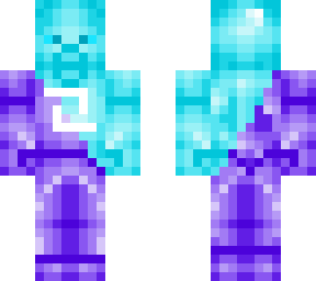 Glow/Luminous Steve | Minecraft Skin