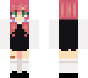 Cute Pink girl | Minecraft Skin