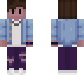 denim jacket | Minecraft Skin