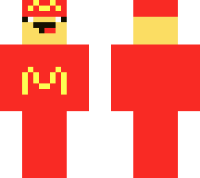Derp McDonalds employee | Minecraft Skin