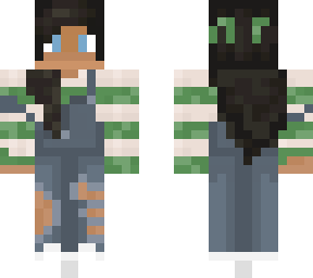 Green girl | Minecraft Skin