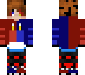 Nueron (Error Sans and Neon Fusion) | Minecraft Skin