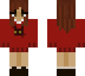 red girl | Minecraft Skin