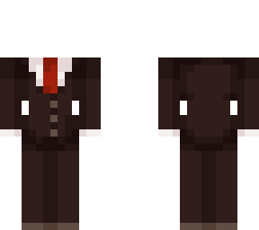 formal black suit | Minecraft Skins