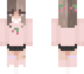 sweet cherry girl | Minecraft Skin