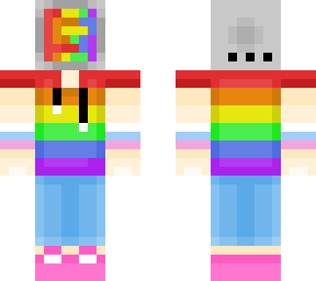 the rainbows that define us - PRIDE SKIN | Minecraft Skin