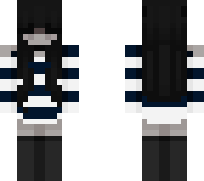 wednesday inspired skin | Minecraft Skin