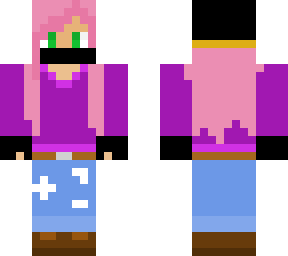 Winter version of Tina | Minecraft Skin