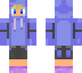 Blue Hoodie Skin | Minecraft Skin