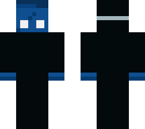 Blue Masked Assassin | Minecraft Skin