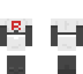 Fem Team Rocket Uniform - Base | Minecraft Skin