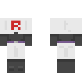 Masc Team Rocket Uniform - Base | Minecraft Skin