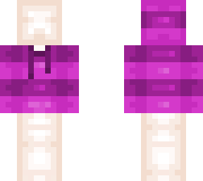 purple hoodie base. | Minecraft Skin