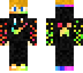 Rainbow gamer | Minecraft Skin