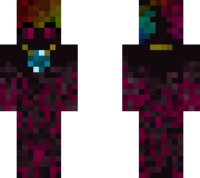 RainbowFGA Corrupta de Magia Negra | Minecraft Skin