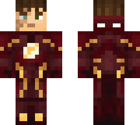 Savitar in flash suit | Minecraft Skin