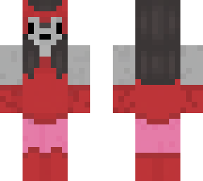 Scarlet bear | Minecraft Skin