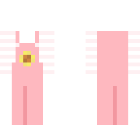 Sunflower overalls base | Minecraft Skin