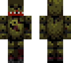 springtrap | Minecraft Skins