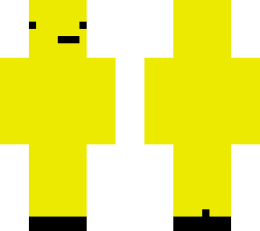 yellow noob | Minecraft Skin