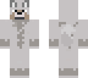 Bare Bones Wolf | Minecraft Skin