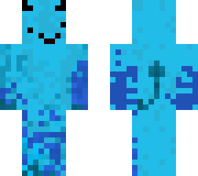 Blue demon | Minecraft Skin